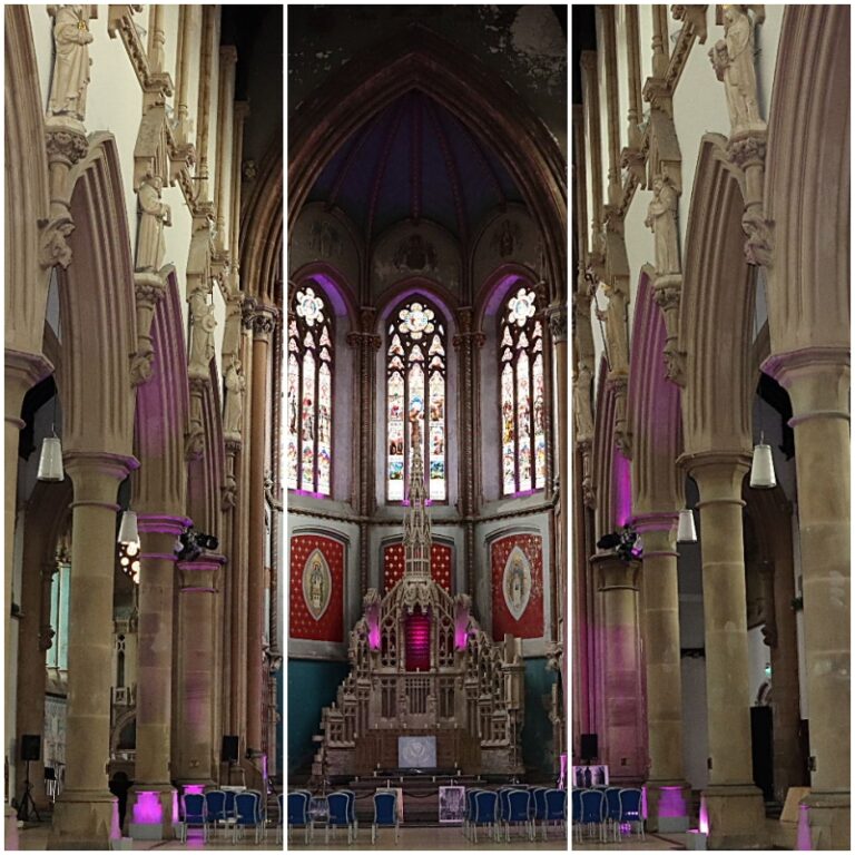 Visiting the incredible Manchester Monastery - rainy city photo blog