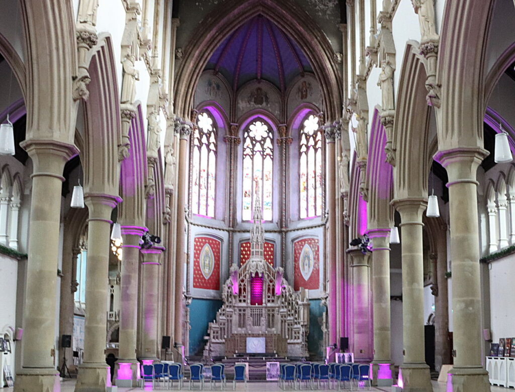 Visiting the incredible Manchester Monastery - rainy city photo blog