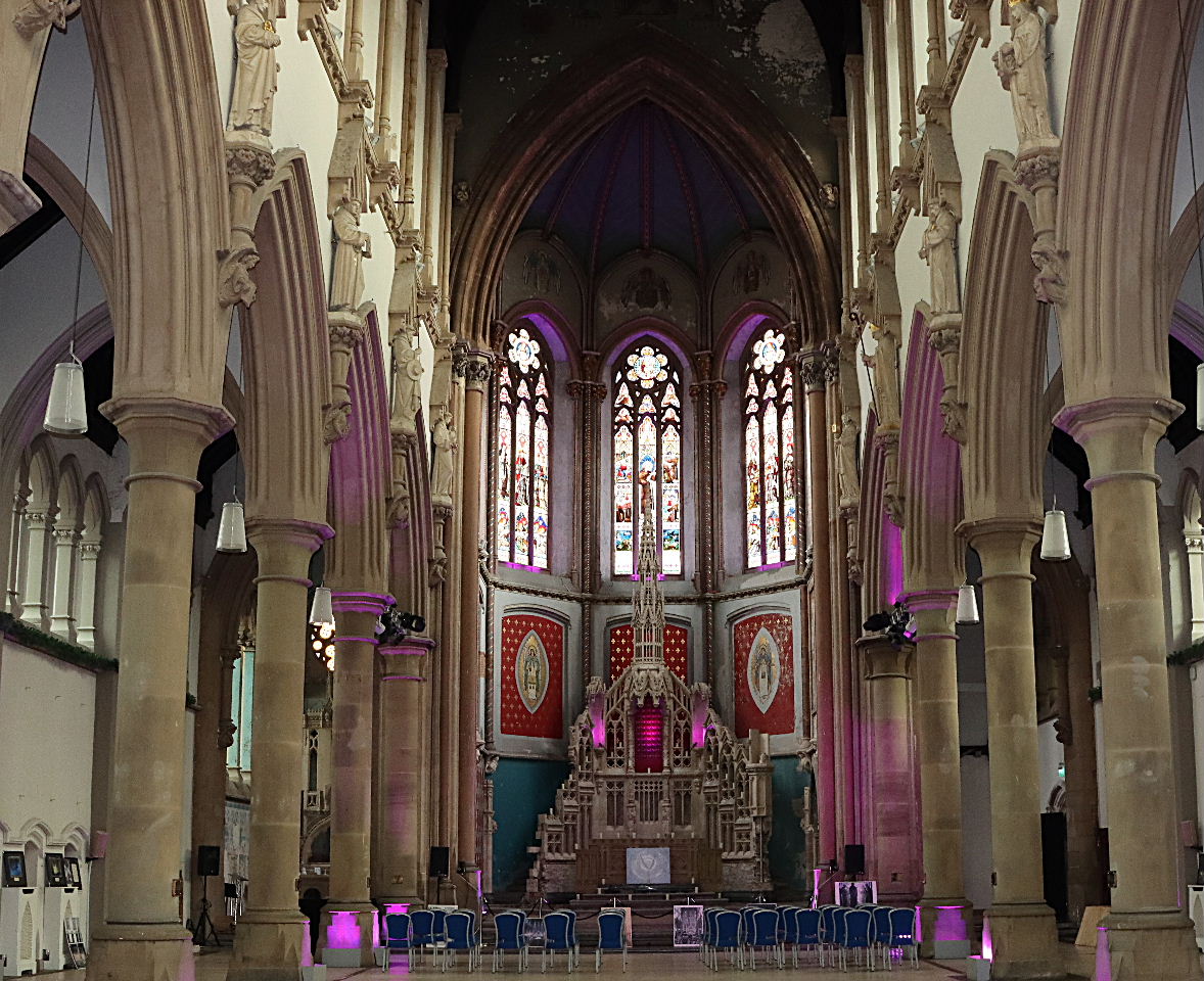 Visiting the incredible Manchester Monastery - rainy city photo blog