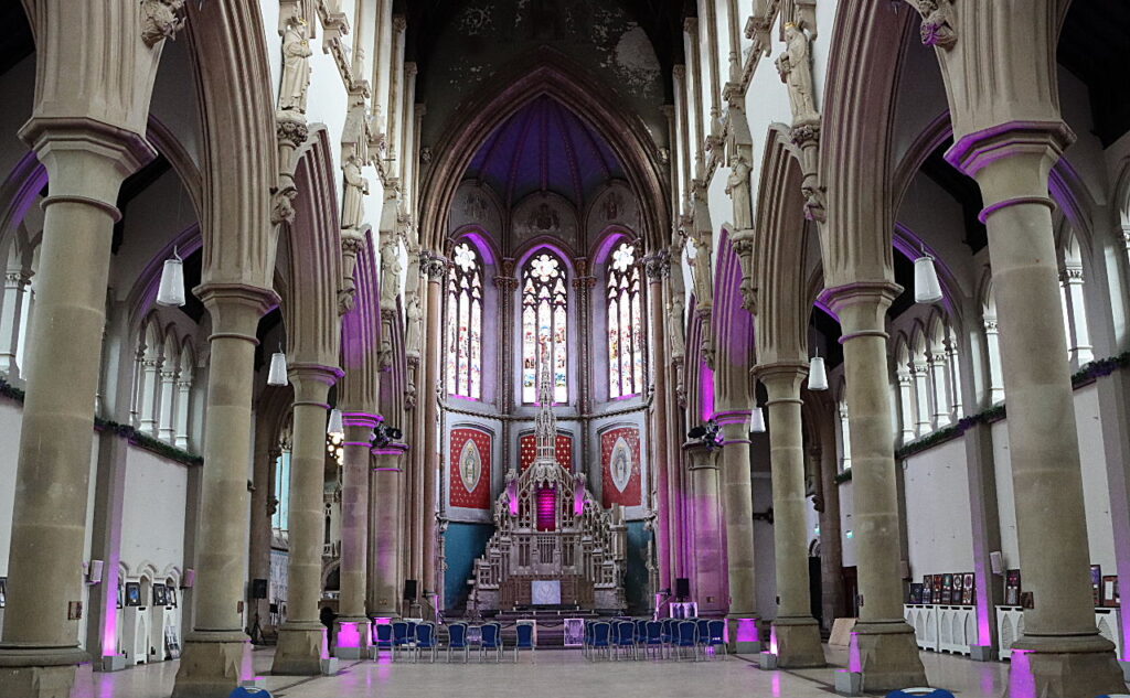 Visiting the incredible Manchester Monastery - rainy city photo blog