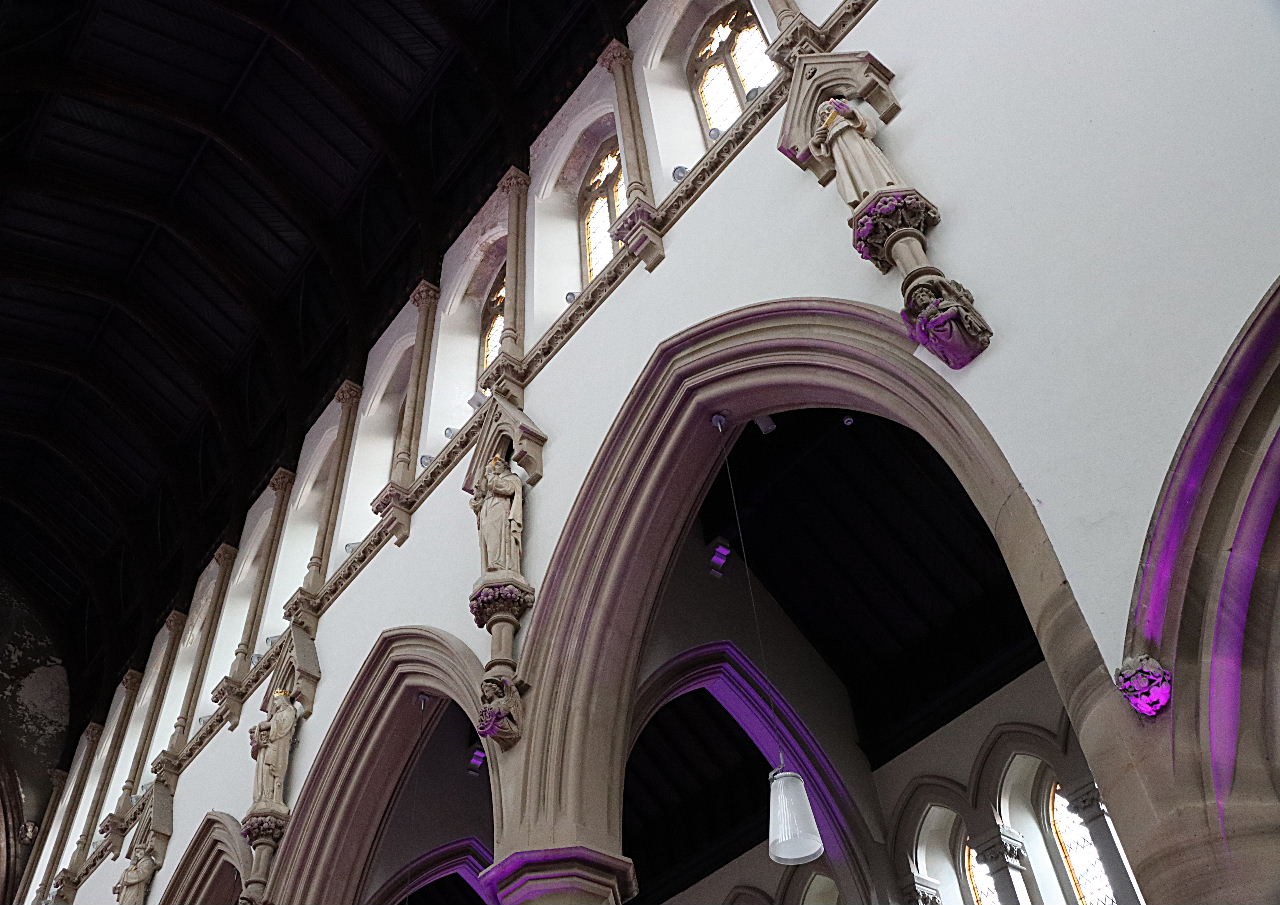 Visiting the incredible Manchester Monastery - rainy city photo blog