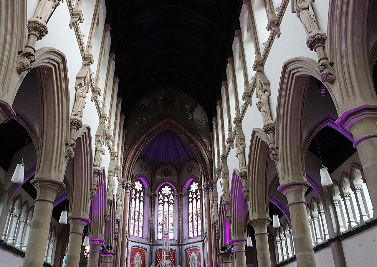 Visiting the incredible Manchester Monastery - rainy city photo blog