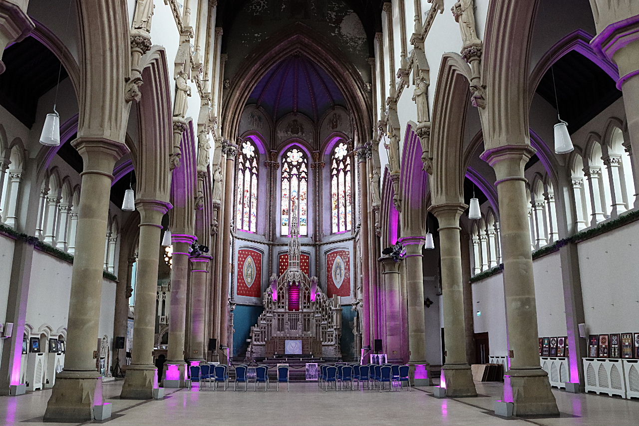 Visiting the incredible Manchester Monastery - rainy city photo blog
